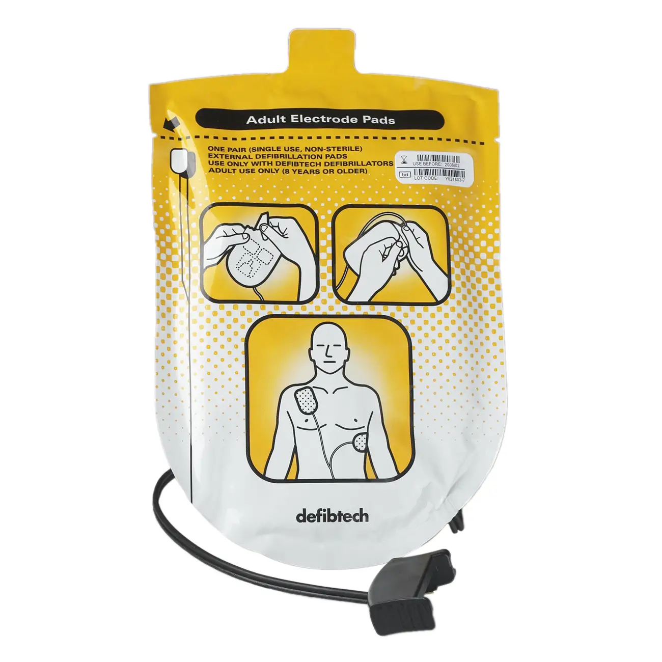 Lifeline Adult Defibrillation Pad Package | HCE