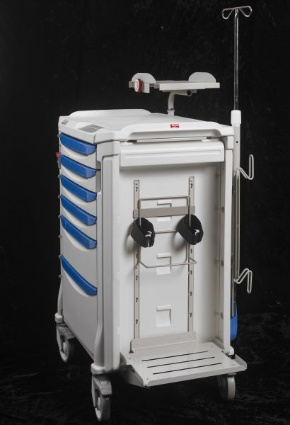 Metro Cart Adjustable Defibrillator Tray | HCE