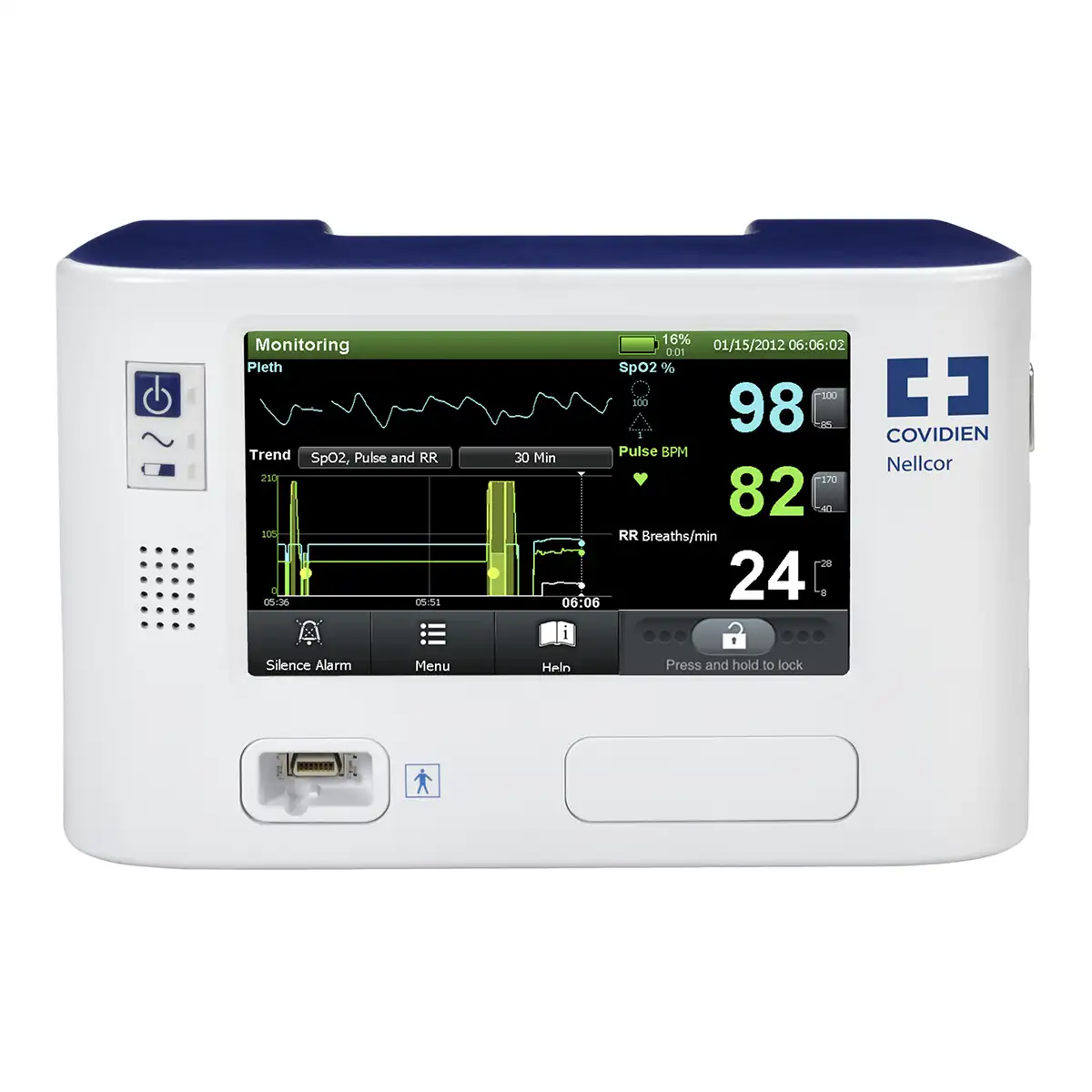Nellcor PM1000N Bedside Respiratory Patient Monitoring System | HCE