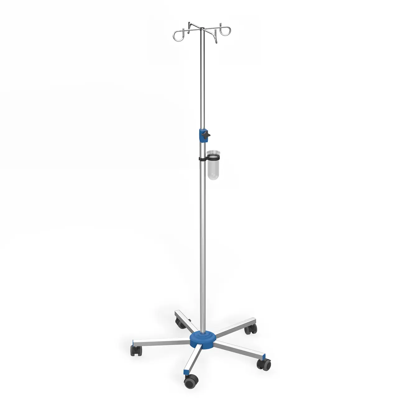 Shuttleworth Mobile Height Adjustable IV Drip Stand | HCE