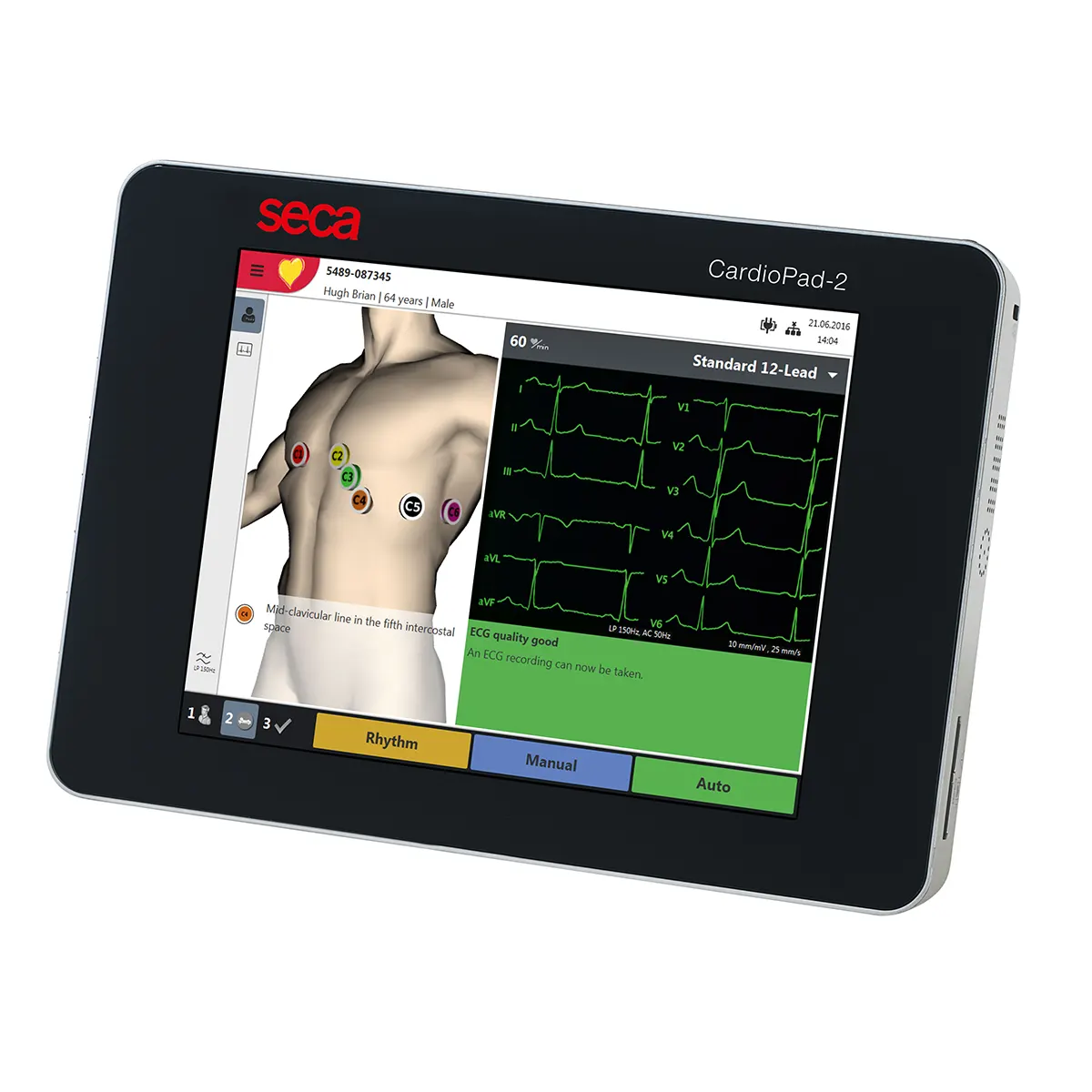 seca CardioPad-2 Tablet ECG | HCE Medical Equipment