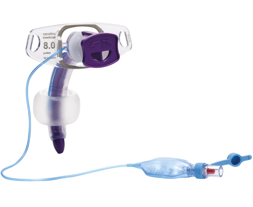 BLUselect Tracheostomy Tubes, Cuffed, Unfenestrated, Single Item | HCE