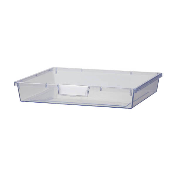 Medi-Plinth Shallow Clear Storage Tray | HCE