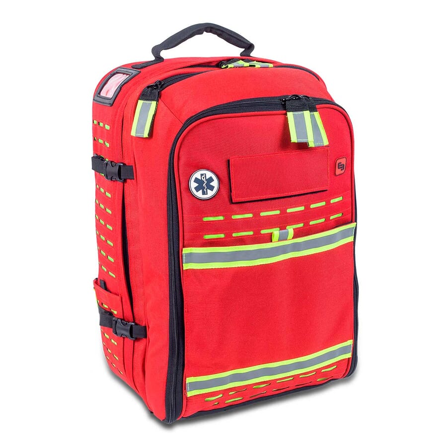 Elite Robust Tactical Adjustable Backpack - Red | HCE