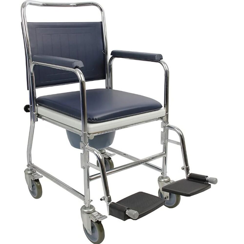 DAYS Healthcare Mobile Commode with Footrests | HCE