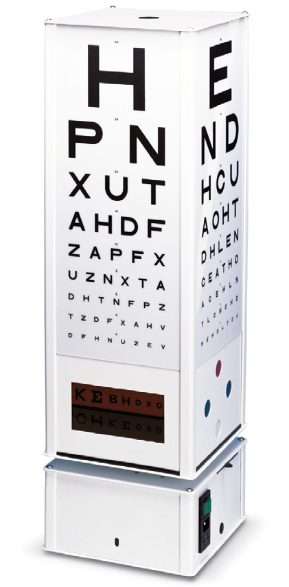 Keeler Four sided Test Type Manual (Direct) with Wall Mounting Bracket ...