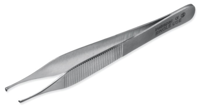 Instrapac Adson Forceps Toothed 12.5cm - Pack of 50 - 7923 | HCE