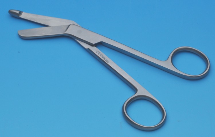 Rocialle Inhealth Optimo Litser Bandage Scissors 12.5cm 5 Disposable | HCE