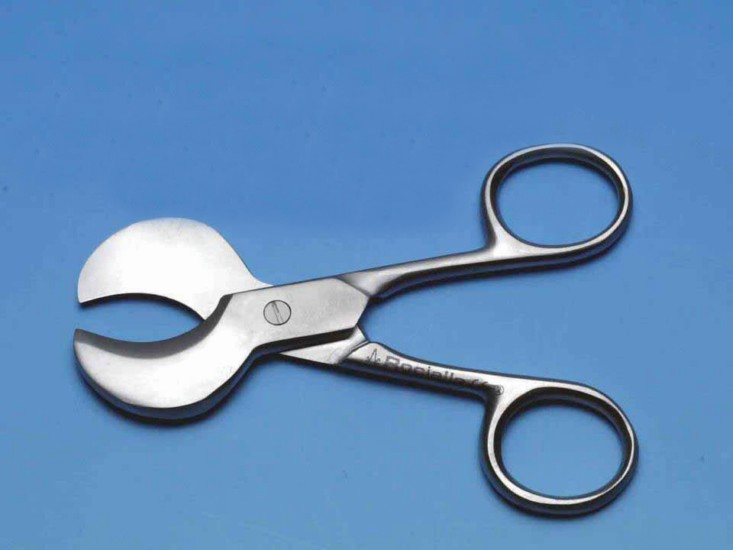Rocialle Inhealth U.S.A Umbilical Scissors Straight 22.5cm (35) | HCE