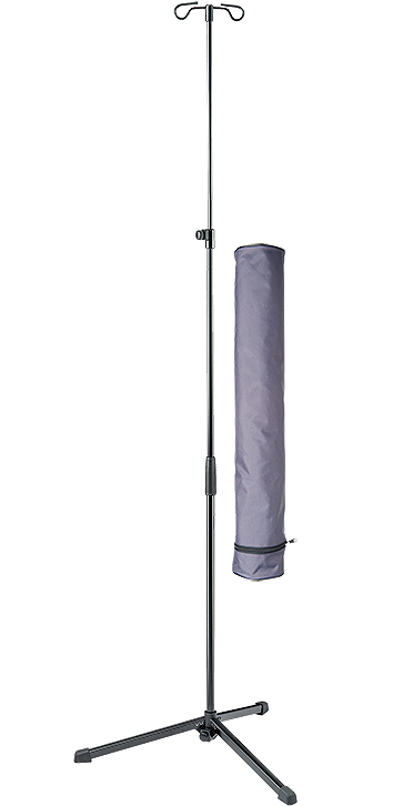 Provita Foldable IV-Pole - Coated steel - Black | HCE