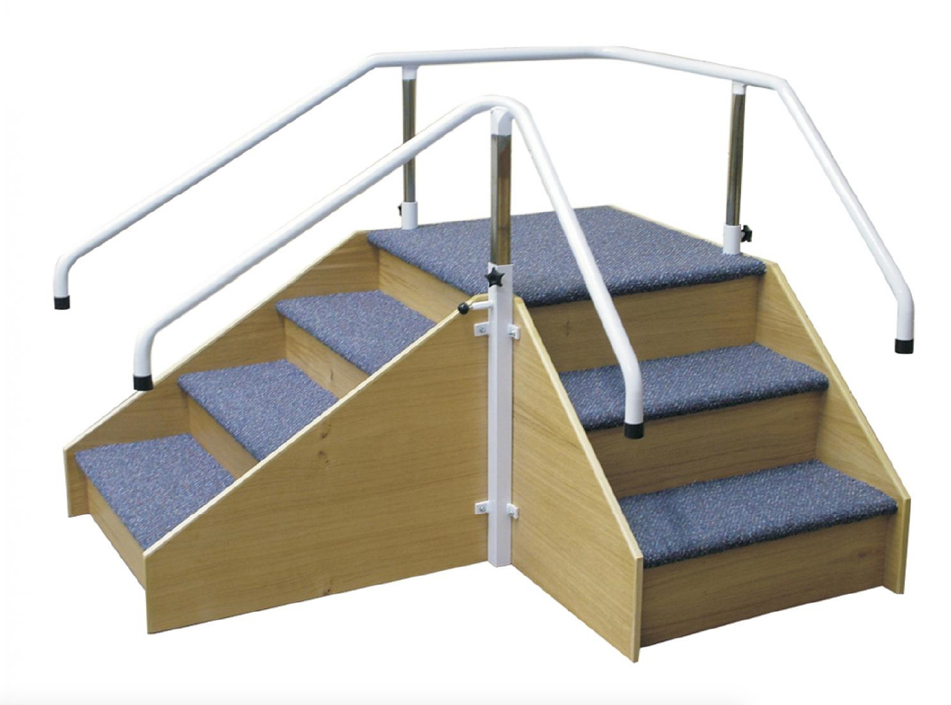 Conventional Steps – Non-Slip with Handrails | HCE