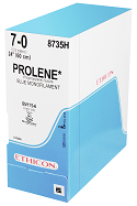 W8015T PROLENE* Suture 19mm 45cm - Gauge 4-0 1.5 | HCE