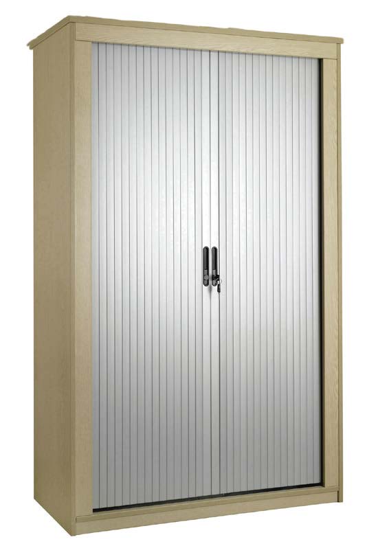 Sunflower 1800mm Tall Tambour Unit 3 Shelves | HCE