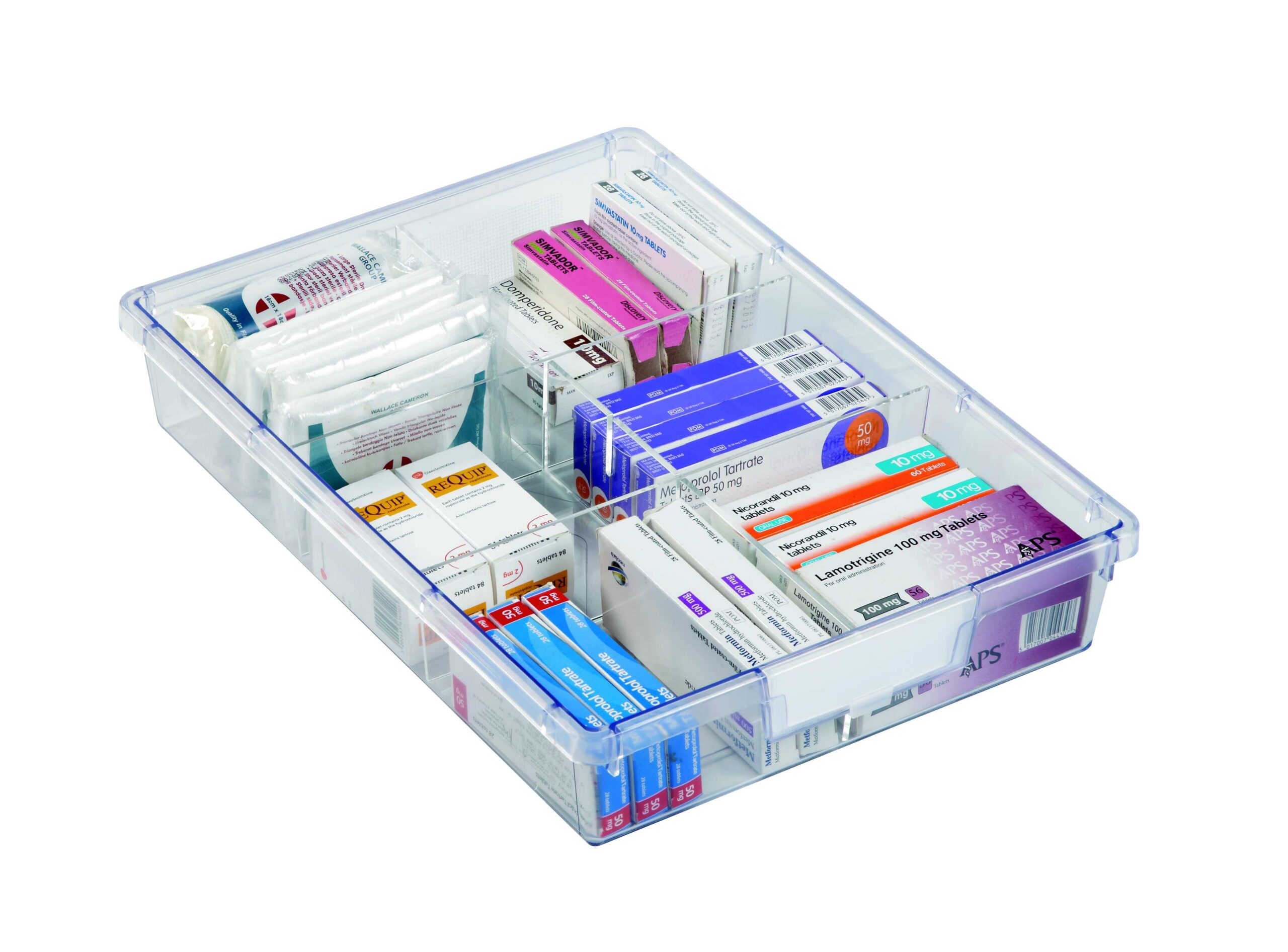 Sunflower Tray Dividers for Narrow Single Depth Trays (per tray) | HCE