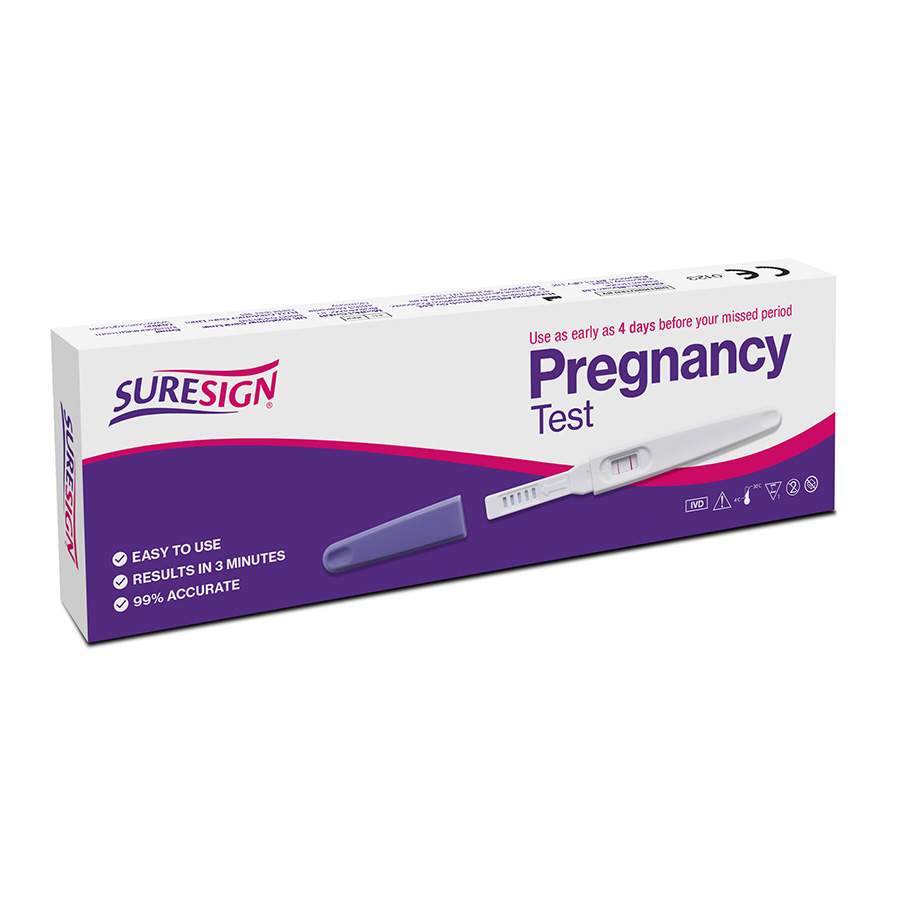 SURESIGN Pregnancy Midstream (Single Pack) | HCE