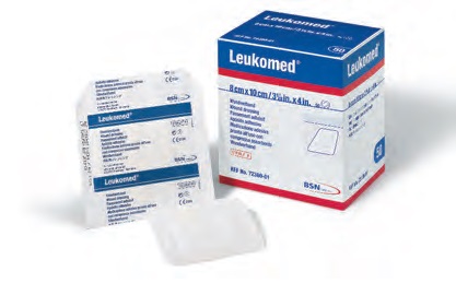 Leukomed Sterile Adhesive Dressing 8cm x 10cm (pad size 4cm x 6cm ...