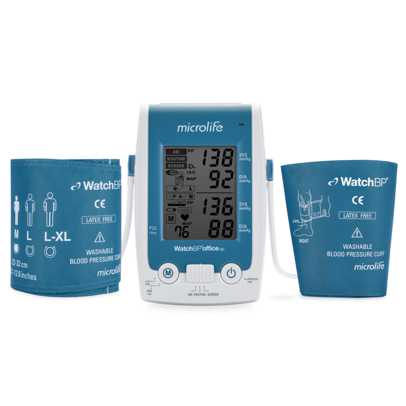 Microlife WatchBP Office ABI - Cardiovascular Screening Device (Cuffs ...