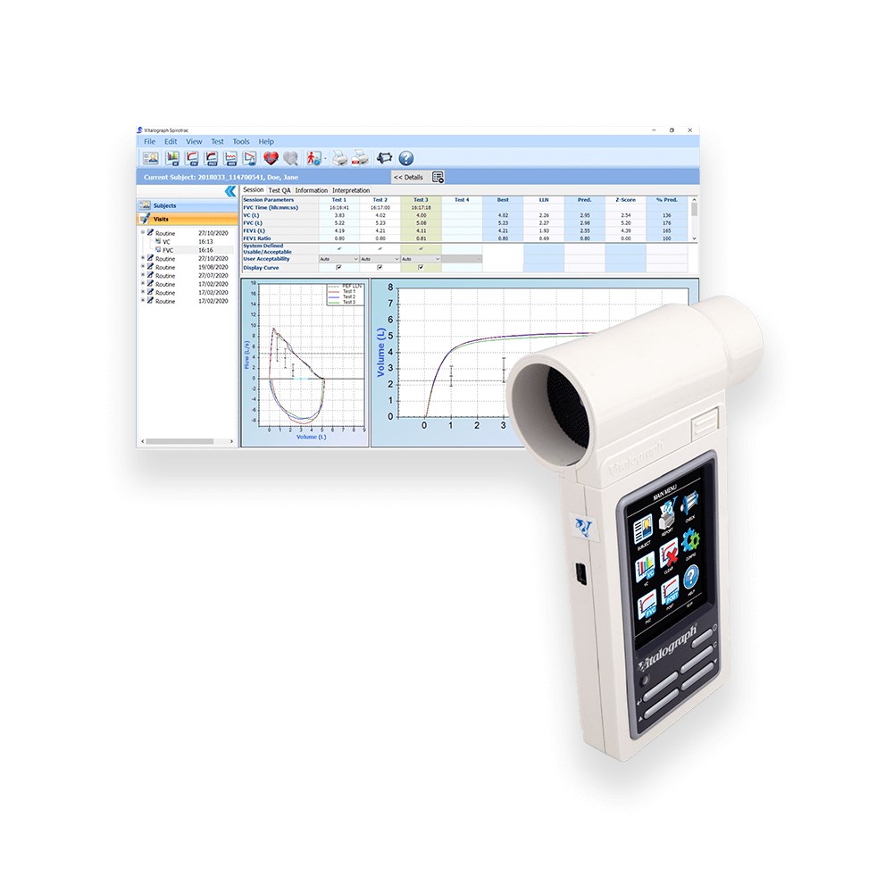 Vitalograph In2itive Spirometer with Device Software | HCE