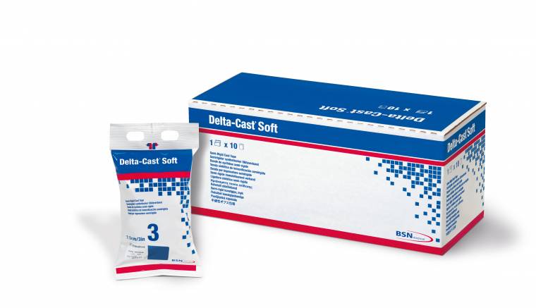 Delta Cast Soft - Flexible Casting Tape (Paw Print Pattern) 5cm x 3.6m ...