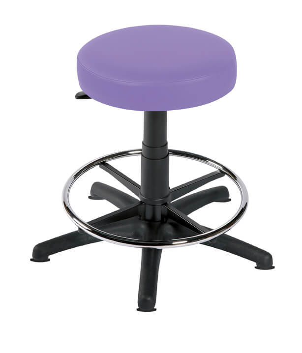 Sunflower Gas Lift Examination Stool with Foot Ring & Glides | HCE
