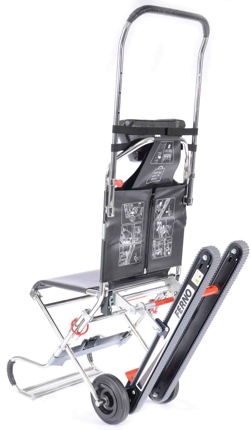 Ferno Compact 2 Track (with wipe-clean Biosafe restraints) | HCE