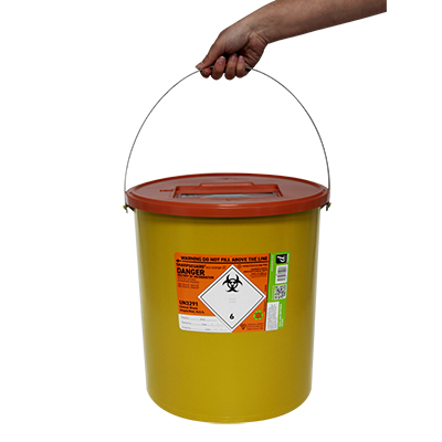 SHARPSGUARD eco orange 22L Sharps Bin | HCE