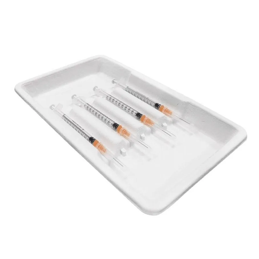 Vernacare Paper Pulp Injection Trays - Pack of 60 - 119AA060 | HCE