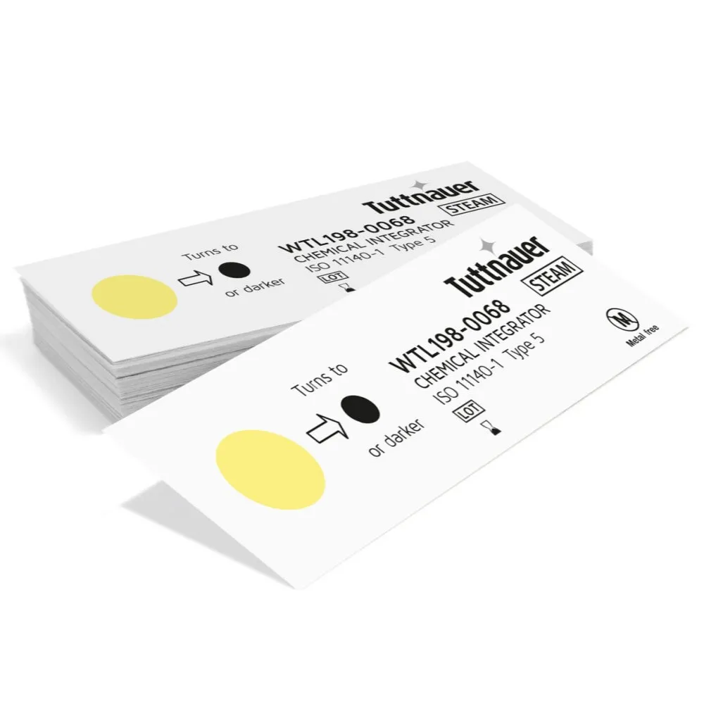 TST Autoclave Indicator Strips (121 and 134 Degree Units) - Pack of 50 ... TST Autoclave Indicator Strips (121 and 134 Degree Units) - Pack of 50 ...