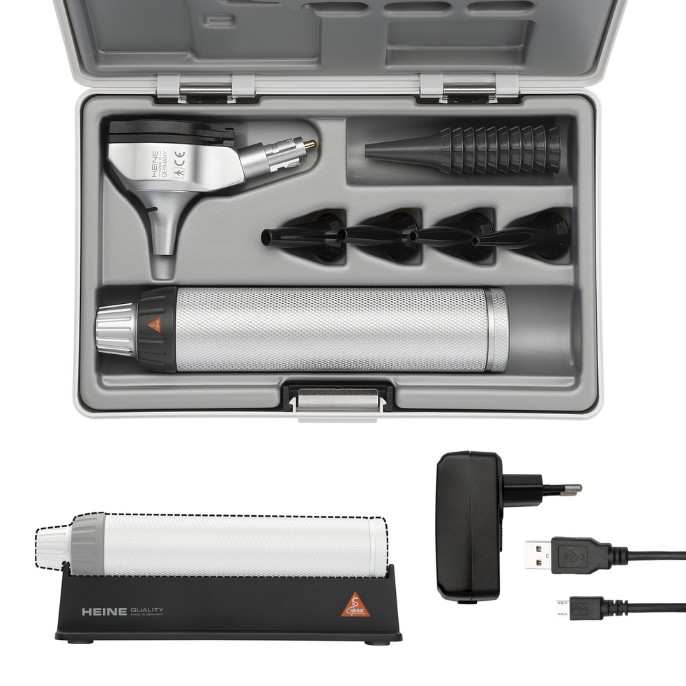 HEINE BETA 200 LED Otoscope - With BETA4 USB rechargeable handle with ...