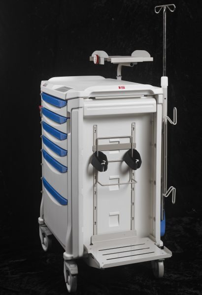 Metro Cart Adjustable Defibrillator Tray | HCE