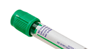 Plastic Lithium Heparin Tube with Green BD Hemogard Cap 13 x 75mm (4ml ...