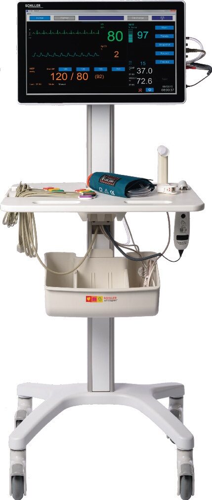 Schiller DS20 Diagnostic Station with Masimo 5-Lead 0A.800000 | HCE