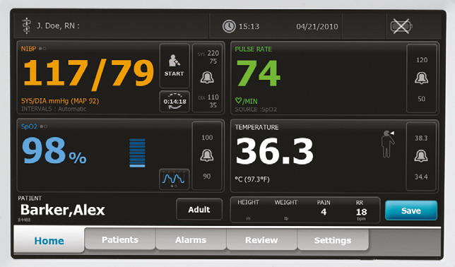 Connex 6700 Series Vital Signs Monitor BP, SpO2 (Masimo) - 67MXXX-4 | HCE