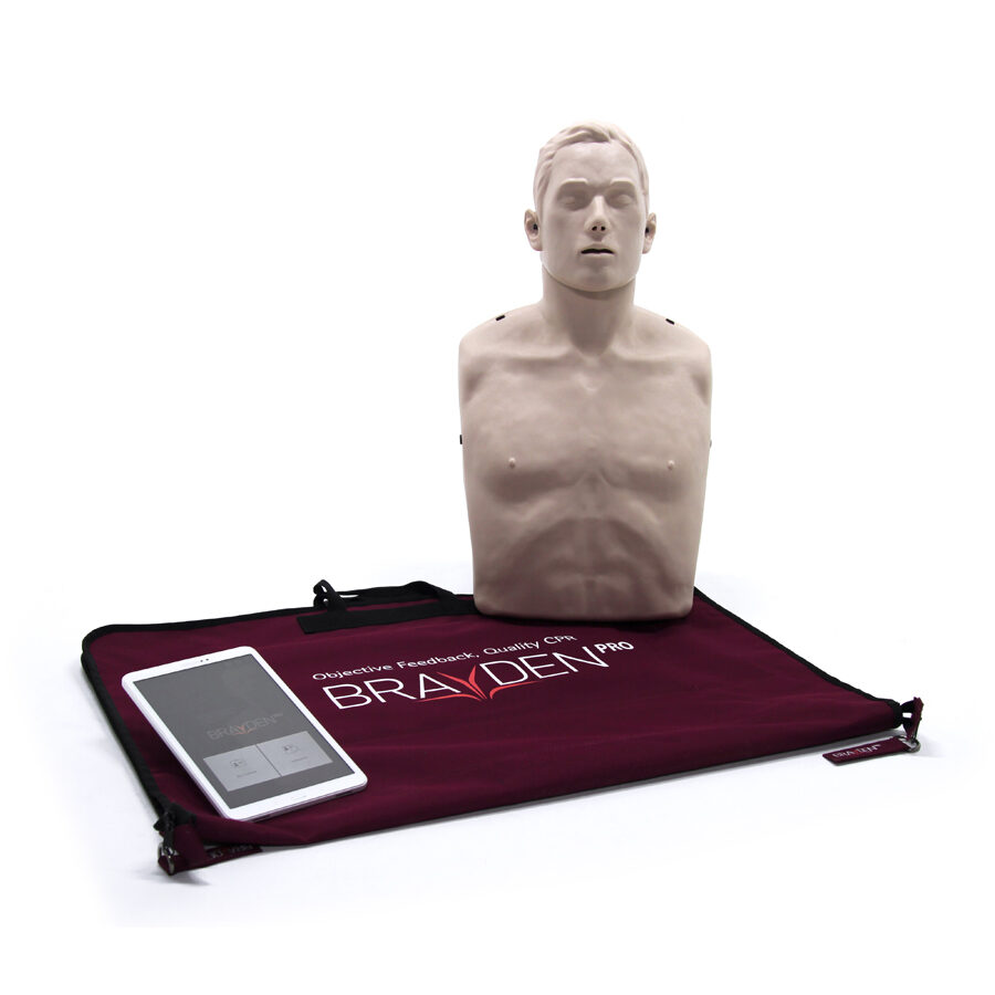 Brayden Pro CPR Manikin - Red (Tablet Not Included) | HCE
