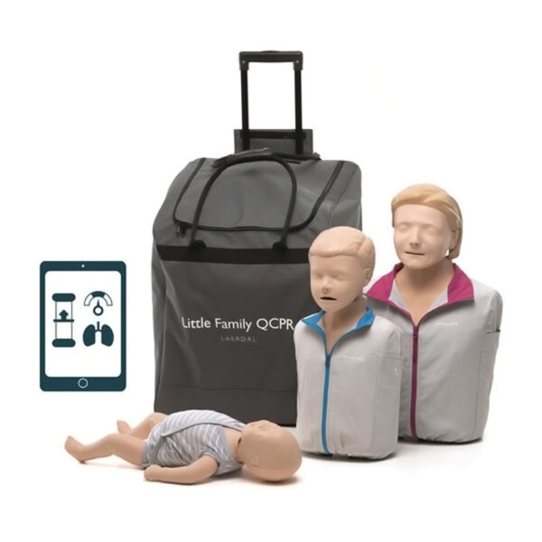 Laerdal Resusci Baby QCPR, Airway Head - Light Skin | HCE