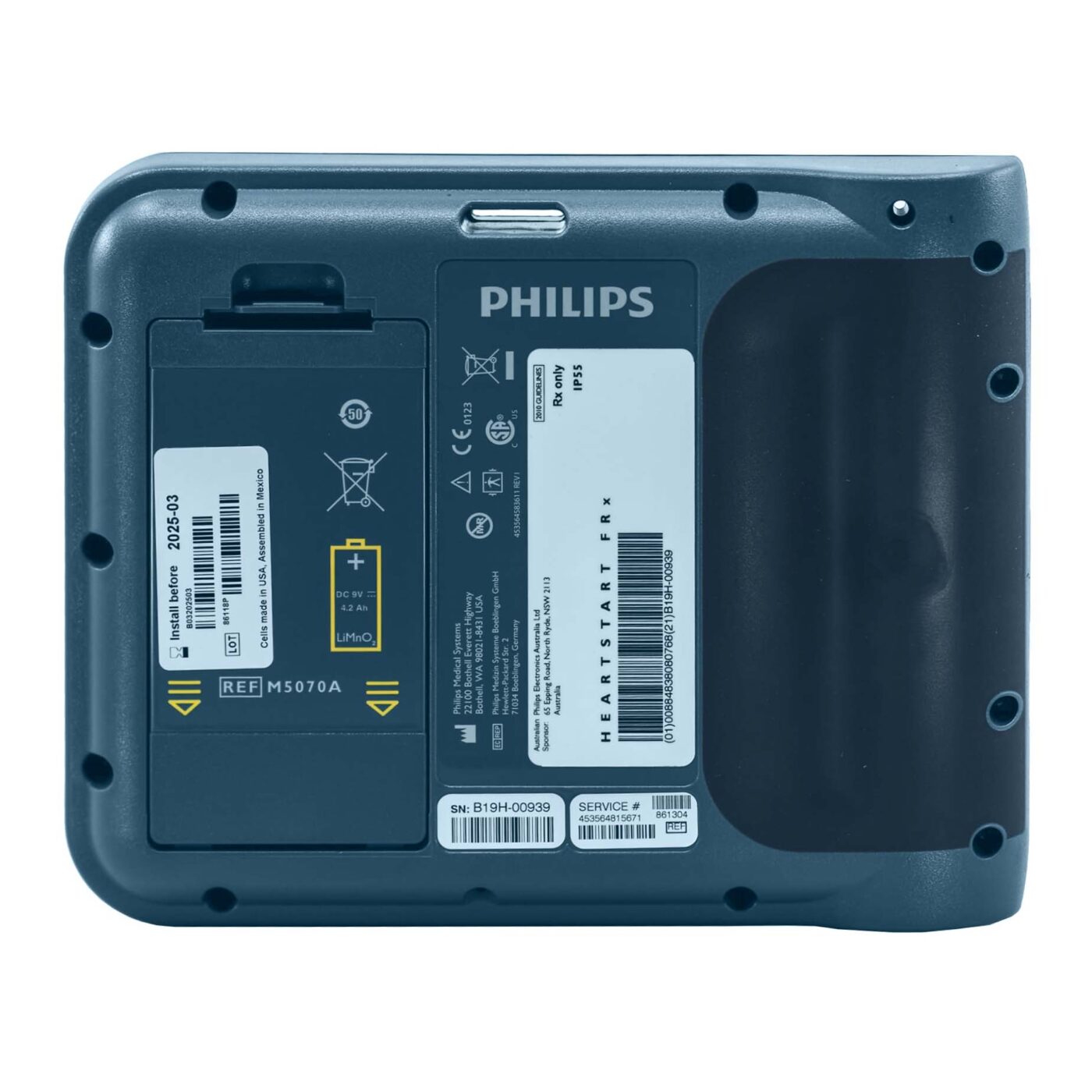 Philips HeartStart FRx AED Defibrillator with Standard Carry Case | HCE