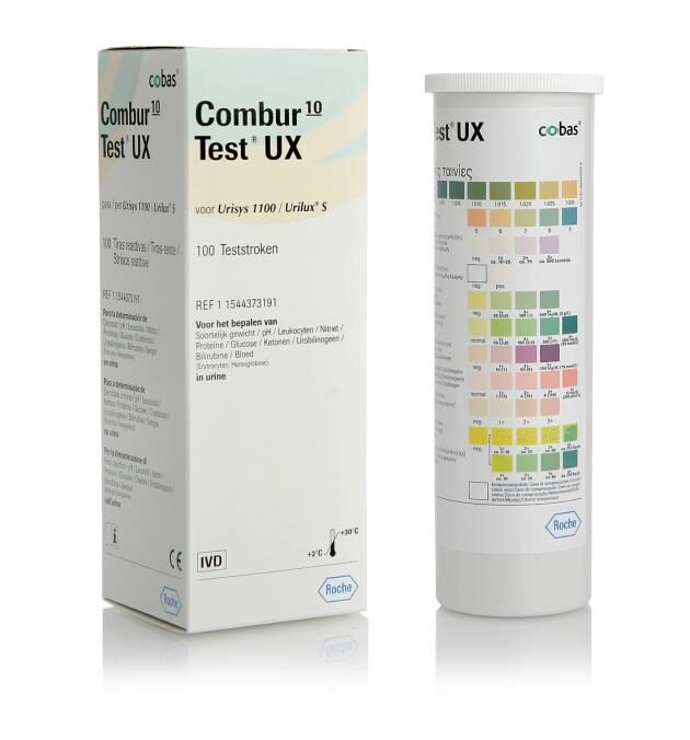 Roche Combur 10 UX Test Strips - Box of 100 | HCE