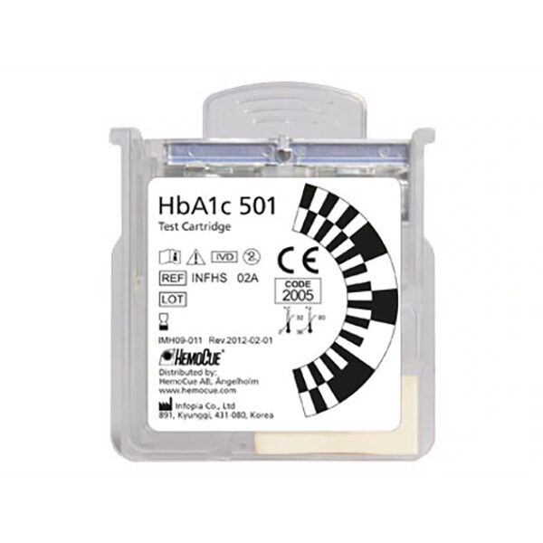 HemoCue HbA1c 501 Test Cartridge 405110 - Pack of 10 | HCE
