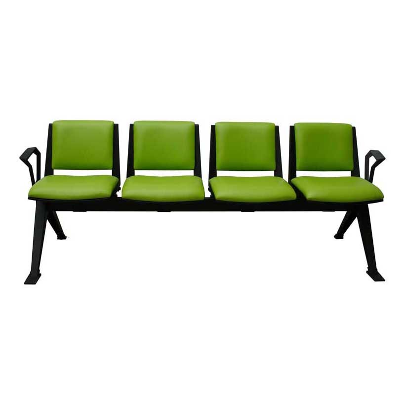 Medi-Beam Seating with Arms (4 Seats Upholstered) | HCE