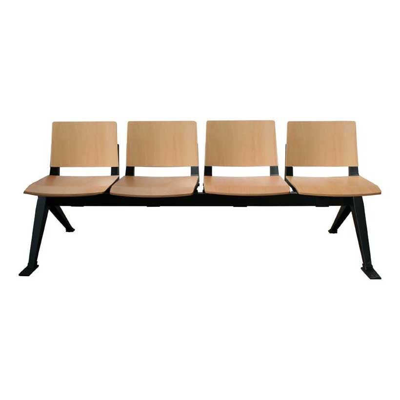 Medi-Beam Quad Seating (4 Seats/Wooden) | HCE