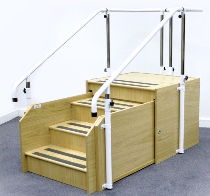 Space Saving Steps with Non-Slip Tread | HCE