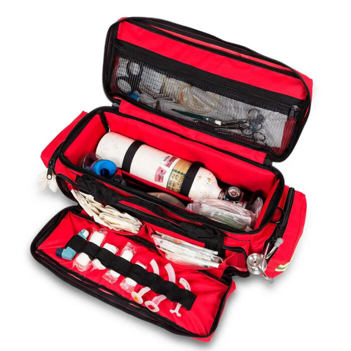 Elite Emergency Oxygen Therapy Bag - Red | HCE