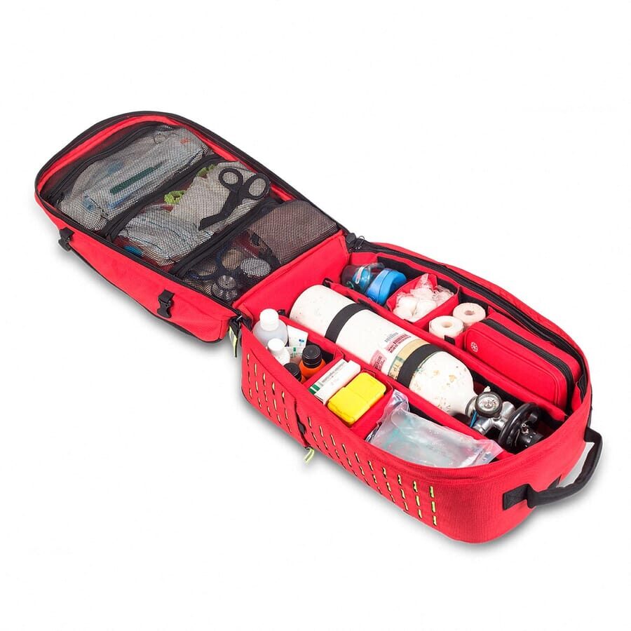 Elite Robust Tactical Adjustable Backpack - Red | HCE