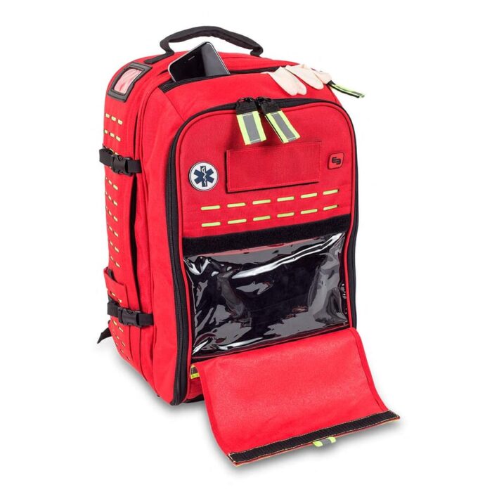 Elite Robust Tactical Adjustable Backpack - Red | HCE