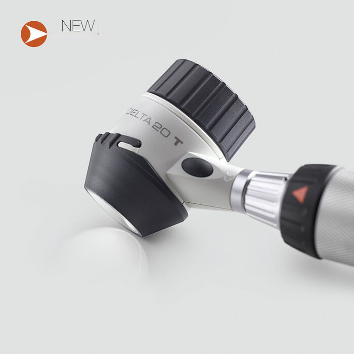HEINE DELTA 20 T Dermatoscope with contact plate 0 23mm with scale ...