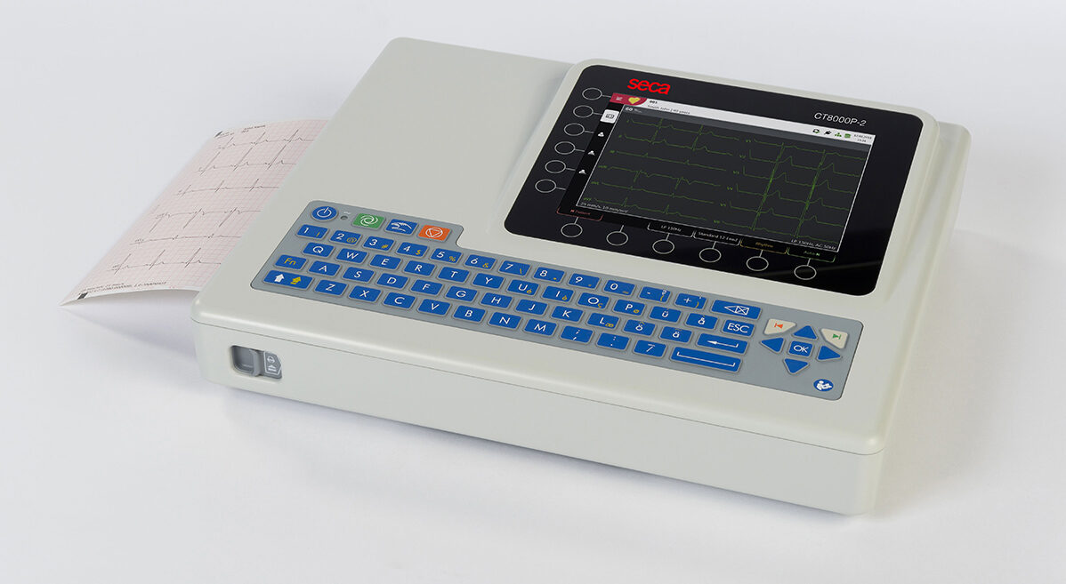 seca CT8000P-2 - 12 Lead, 6 Channel High Quality Interpretive A4 ECG | HCE