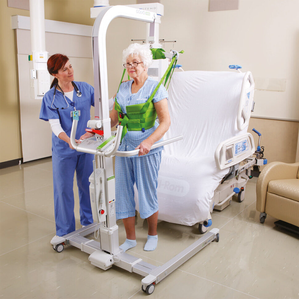 Hillrom Golvo 9000 Mobile Lift - Portable Patient Hoist | HCE