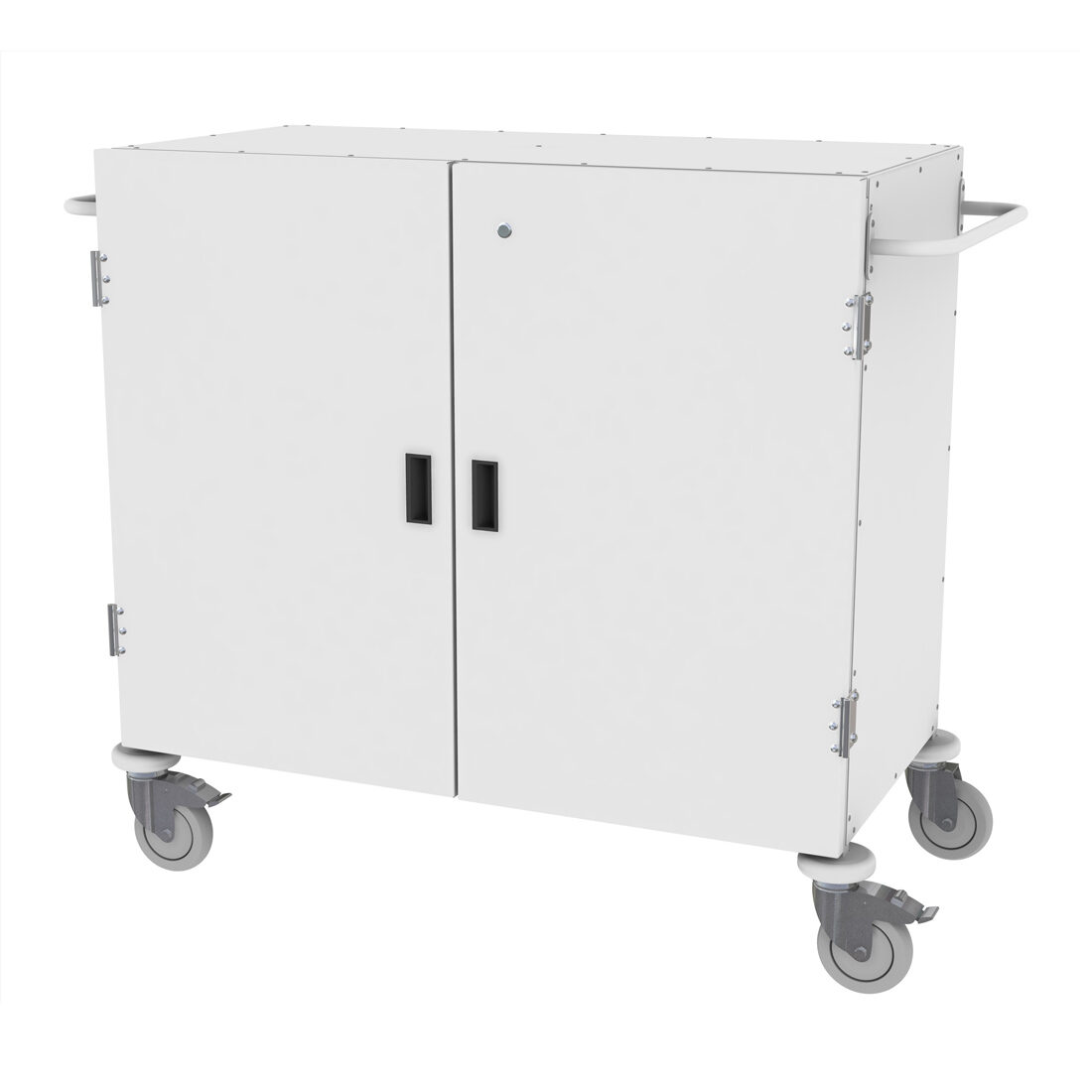 Shuttleworth Enclosed Clean Linen Trolley with Shelves & Doors | HCE