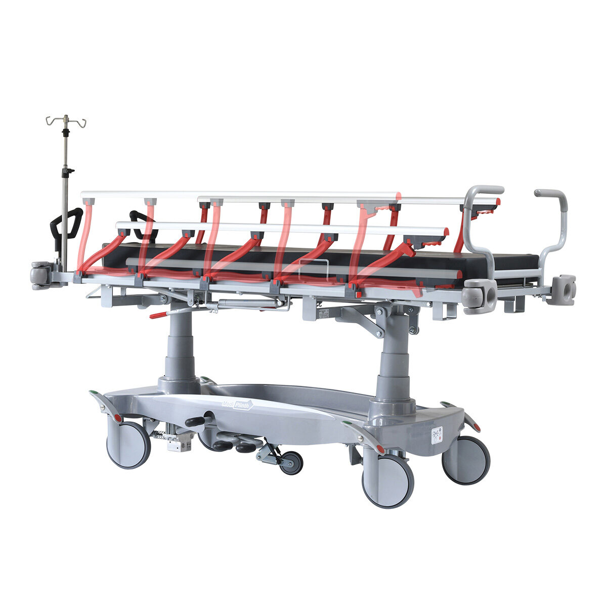 Medi-Plinth Motion Transport Stretcher Trolley | HCE Medical Equipment