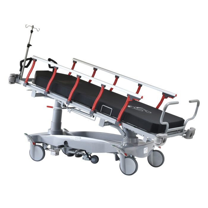 Medi-Plinth Motion Transport Stretcher Trolley | HCE Medical Equipment